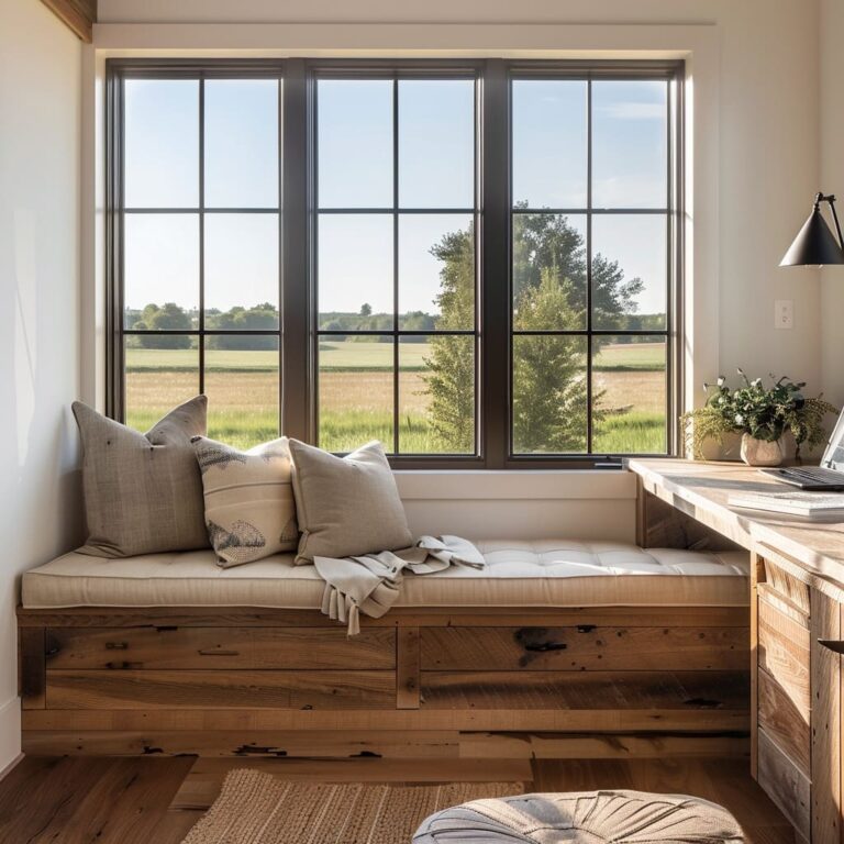 Bay Window Seat design Ideas for Benches at Windows | FH