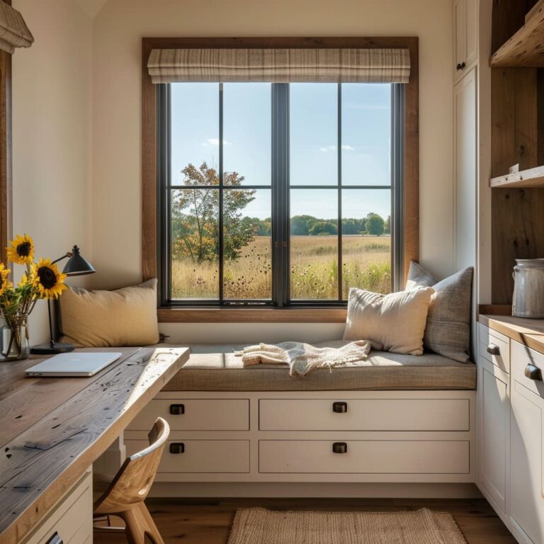 Bay Window Seat design Ideas for Benches at Windows | FH