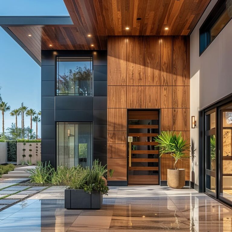 Modern Architectural Masterpieces with Wood, Metal, Glass