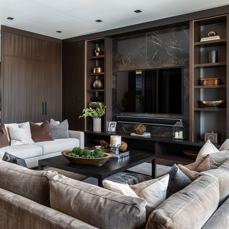 From Espresso to Mocha-Inspired Shades for Living Rooms | FH