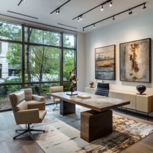 The Latest Trends in Modern Luxury CEO Office Design | FH