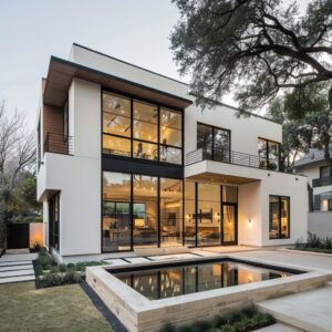 Blending Modern and Rustic Styles for Open-Plan Homes | FH