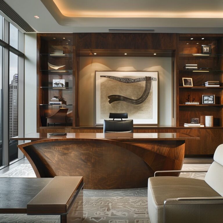 The Latest Trends in Modern Luxury CEO Office Design | FH