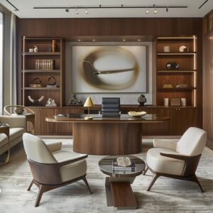 The Latest Trends in Modern Luxury CEO Office Design | FH