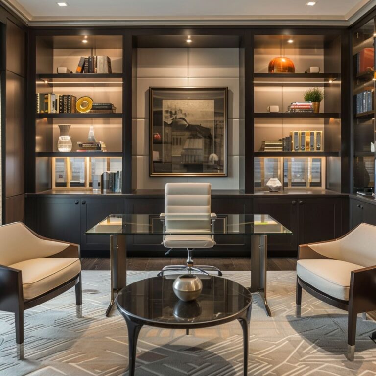 The Latest Trends in Modern Luxury CEO Office Design | FH