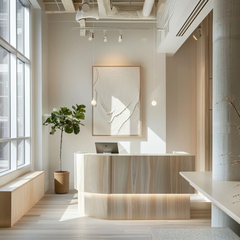 Want a Calm Workspace? Try Scandi Minimalist Office Ideas