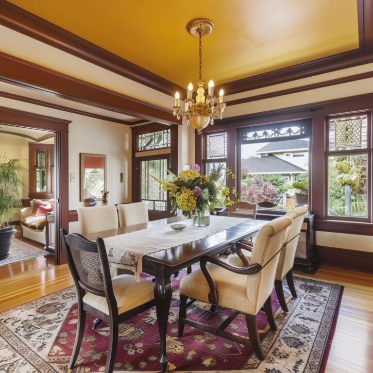 Budget Home Makeover: Bold Ceiling Colors for Instant Style