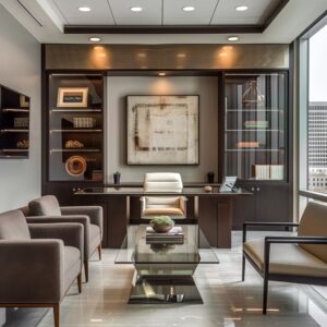 The Latest Trends in Modern Luxury CEO Office Design | FH