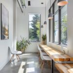 Want a Calm Workspace? Try Scandi Minimalist Office Ideas