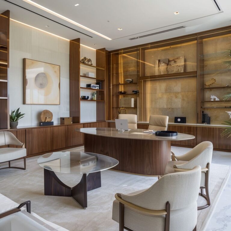 The Latest Trends in Modern Luxury CEO Office Design | FH