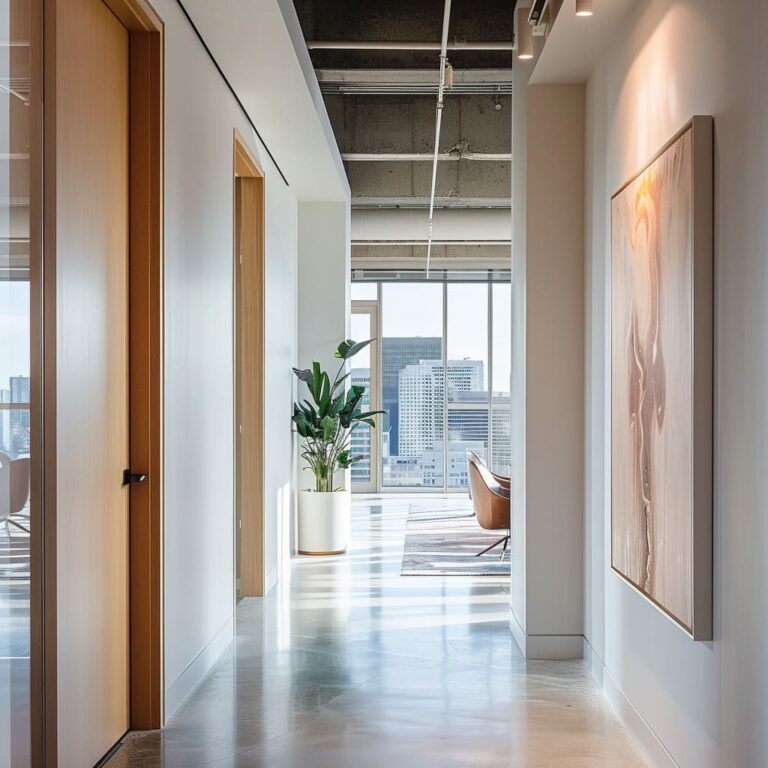 Want a Calm Workspace? Try Scandi Minimalist Office Ideas