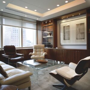 The Latest Trends in Modern Luxury CEO Office Design | FH