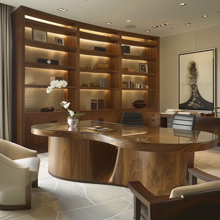 The Latest Trends in Modern Luxury CEO Office Design | FH