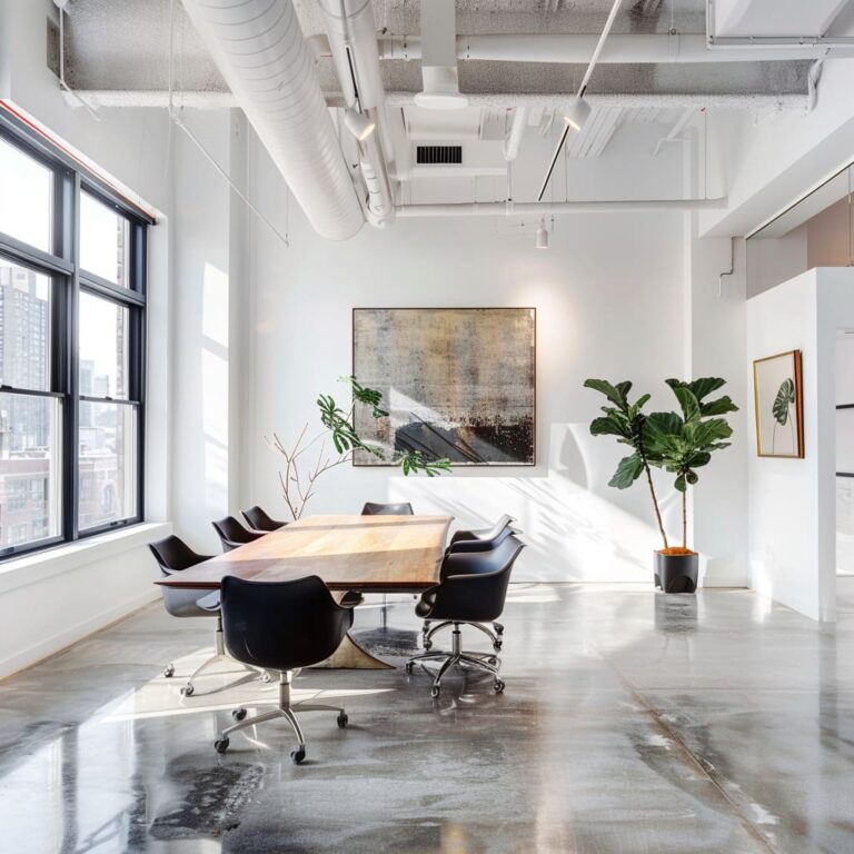 Want a Calm Workspace? Try Scandi Minimalist Office Ideas
