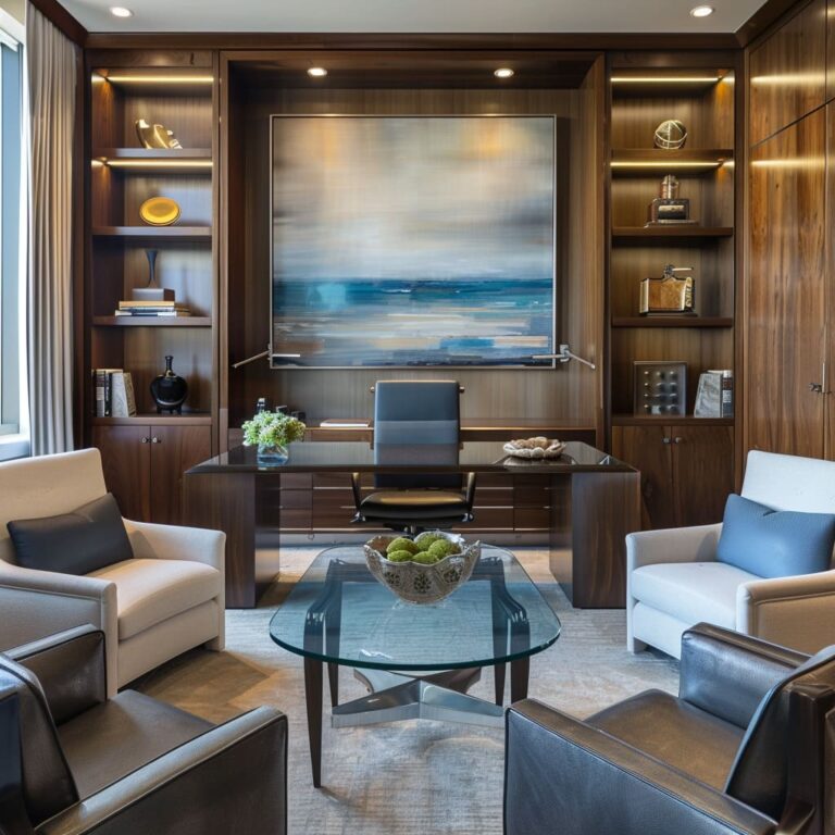 The Latest Trends in Modern Luxury CEO Office Design | FH