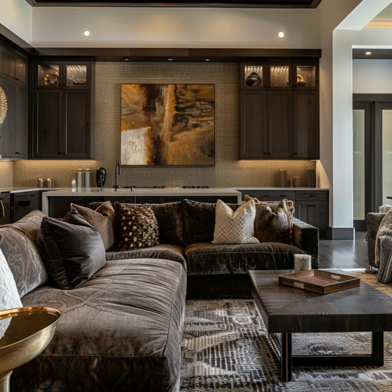 From Espresso to Mocha-Inspired Shades for Living Rooms | FH