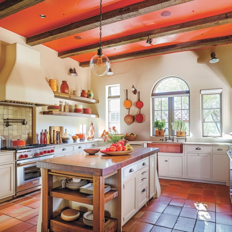 Budget Home Makeover: Bold Ceiling Colors for Instant Style