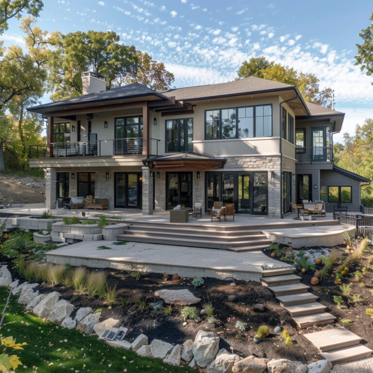 Blending Modern and Rustic Styles for Open-Plan Homes | FH