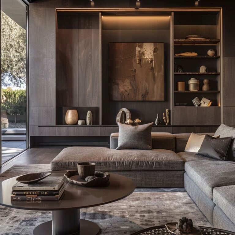 From Espresso to Mocha-Inspired Shades for Living Rooms | FH