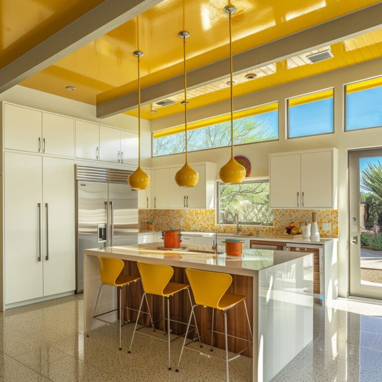 Budget Home Makeover: Bold Ceiling Colors for Instant Style