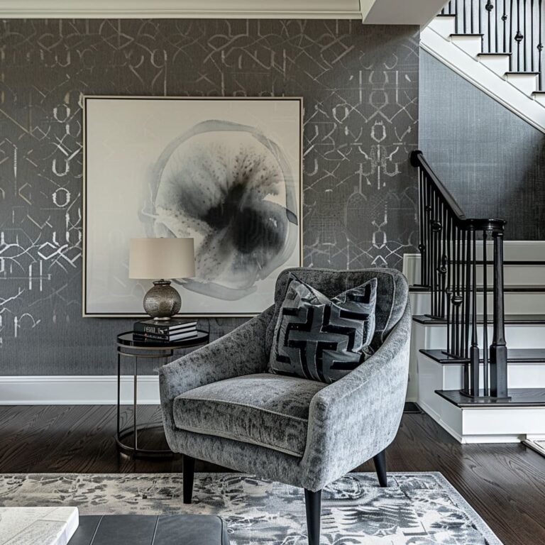 How Grey Hues and Luxe Finishes Create a Classy Living Room