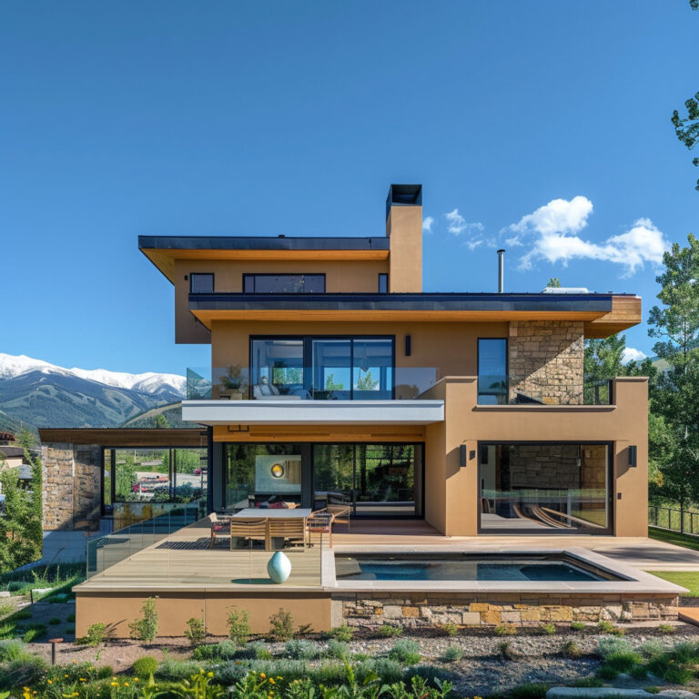 Blending Modern and Rustic Styles for Open-Plan Homes | FH