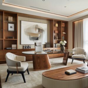 The Latest Trends in Modern Luxury CEO Office Design | FH