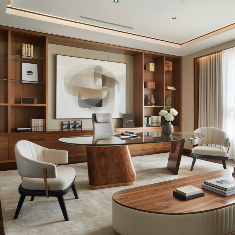 The Latest Trends in Modern Luxury CEO Office Design | FH