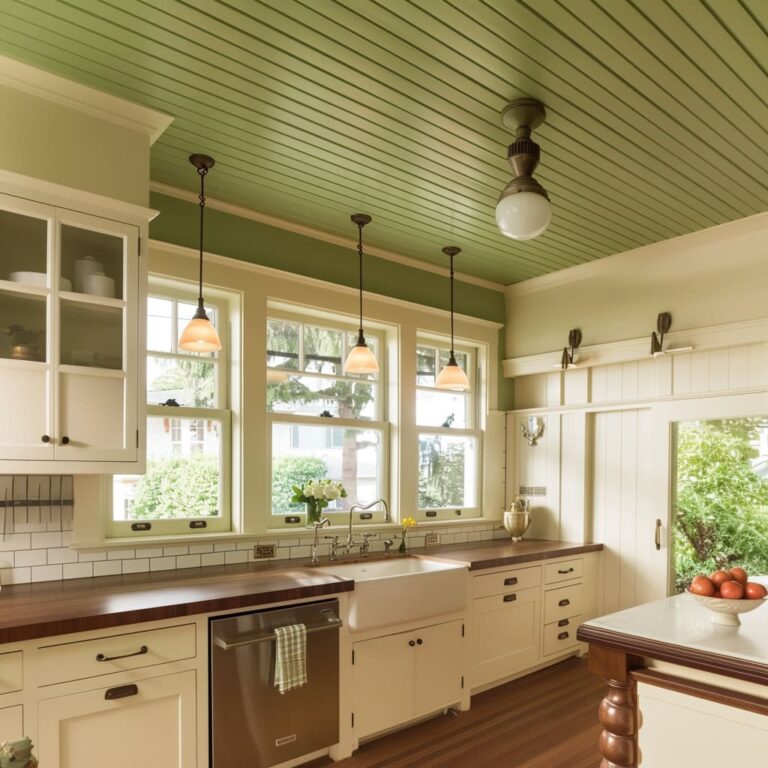 Budget Home Makeover: Bold Ceiling Colors for Instant Style