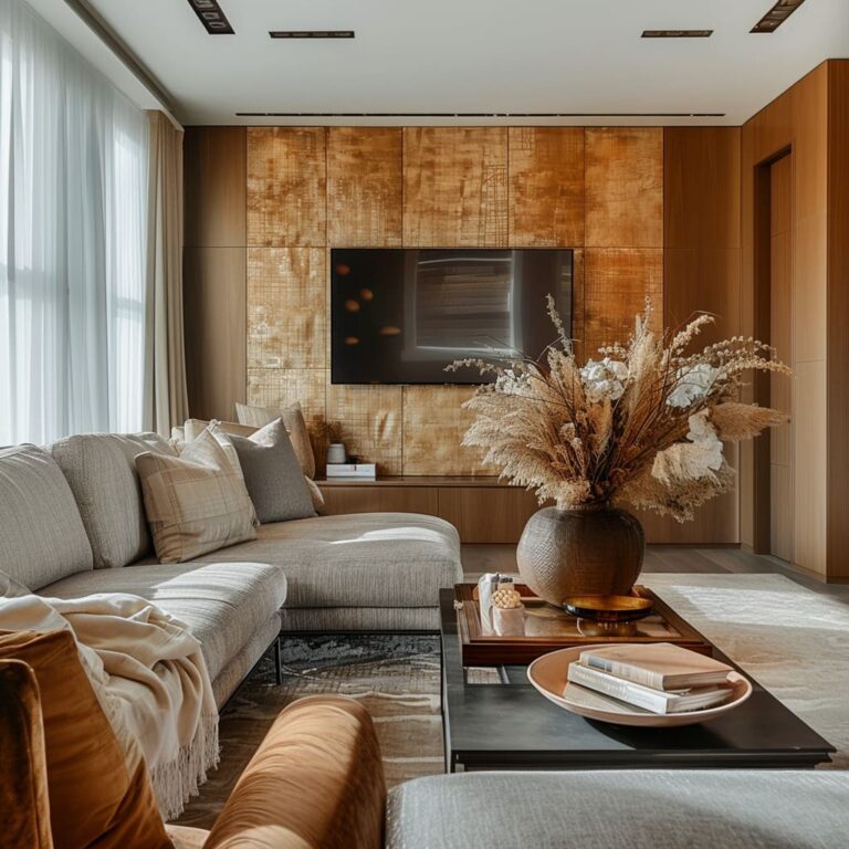 From Espresso to Mocha-Inspired Shades for Living Rooms | FH