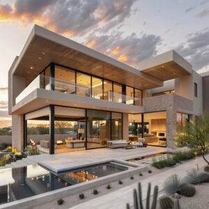 Blending Modern and Rustic Styles for Open-Plan Homes | FH