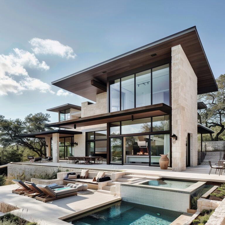 Blending Modern and Rustic Styles for Open-Plan Homes | FH