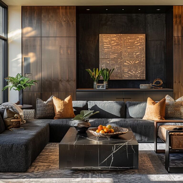 From Espresso to Mocha-Inspired Shades for Living Rooms | FH
