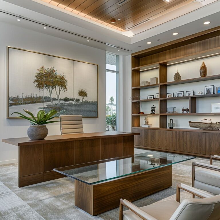 The Latest Trends in Modern Luxury CEO Office Design | FH