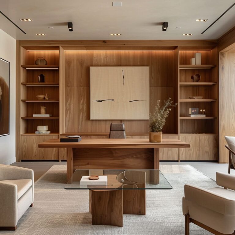 The Latest Trends in Modern Luxury CEO Office Design | FH