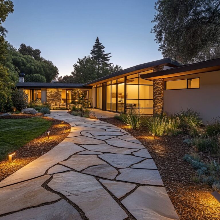 Flagstone Pathway Ideas for a Modern Outdoor Refresh | FH