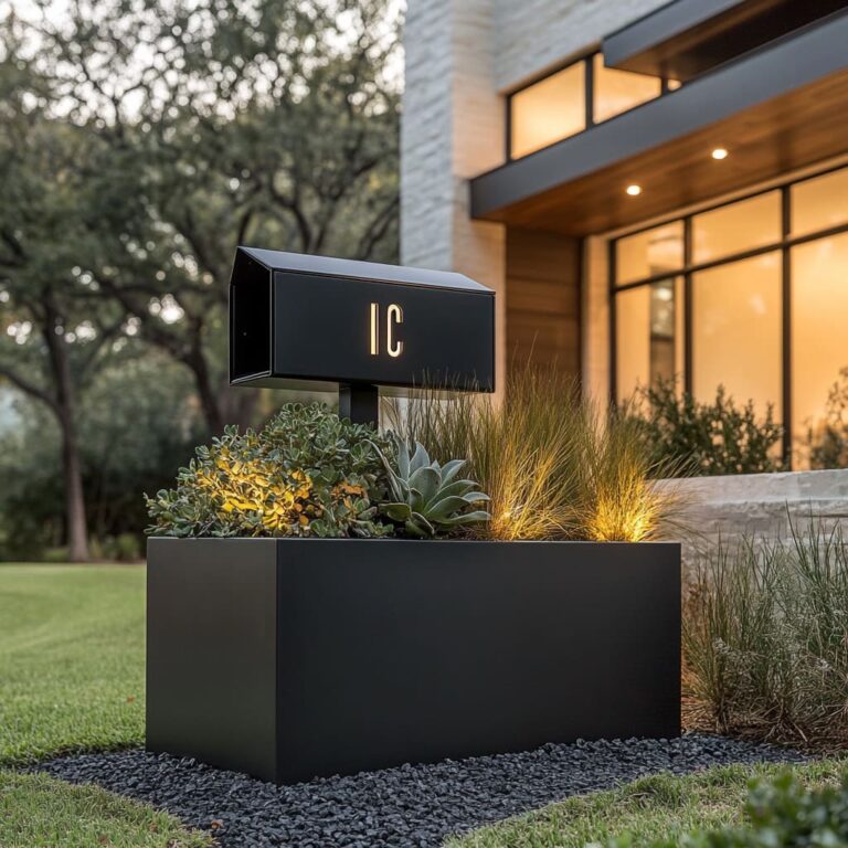 Creative Modern Mailbox Planters: Trendy Stunning Ideas | FH