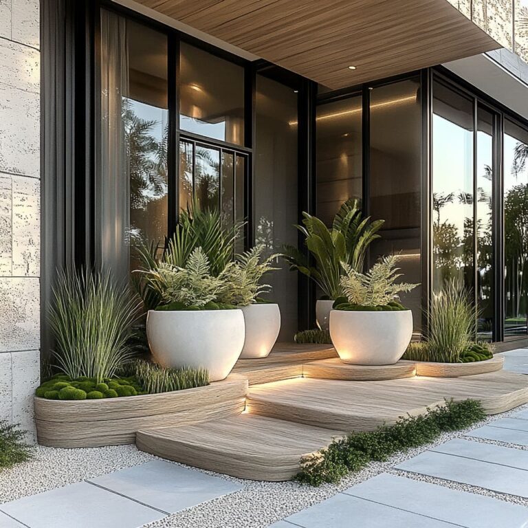 Stylish Backyard Makeovers: Modern Planter Ideas for Your Home