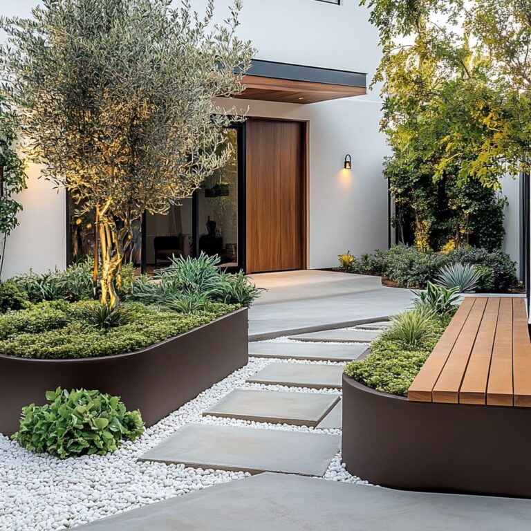 Modern Front Yard Designs: Trends & Ideas for American Homes