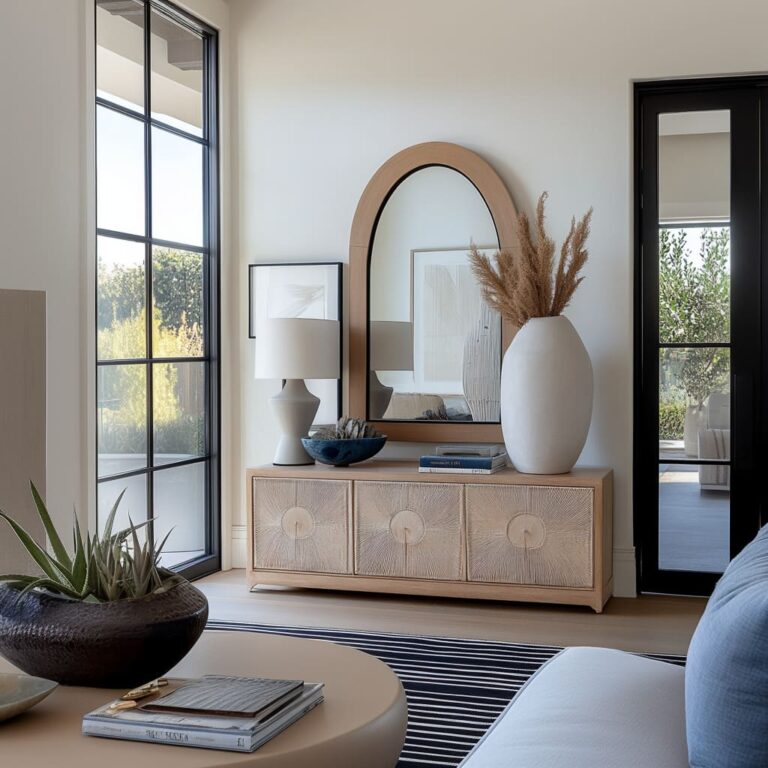 21 Stylish Sideboard Decorating Ideas to Try at Home | FH