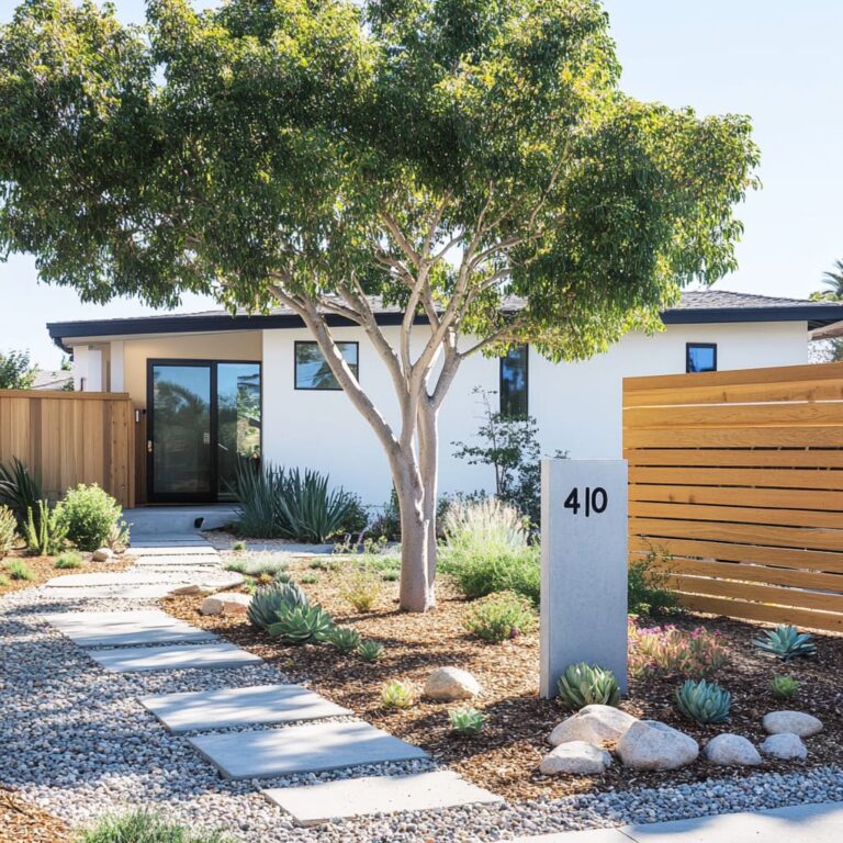 Low-Maintenance Front Yard Landscaping Ideas Without Grass