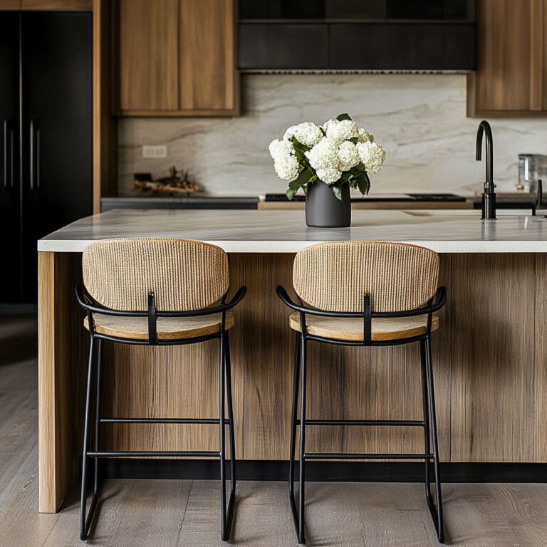 28 Contemporary Bar Stools That Add Life to a Kitchen Island
