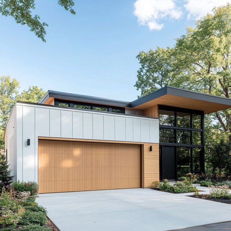 Diseños Modernos de Puertas de Garaje: Estilos y Materiales