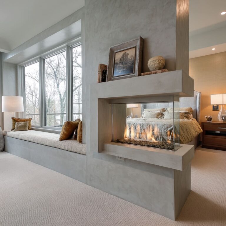 Modern Bedroom Fireplace Ideas That Feel Natural and Smart