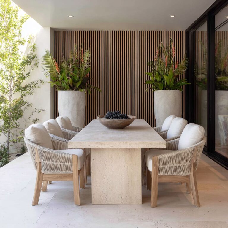 Modern Al Fresco Dining Design Ideas for Small Stylish Spaces
