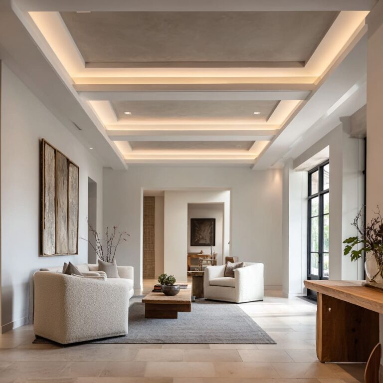 Stylish Ceiling Design Ideas for Modern Living Rooms | FH