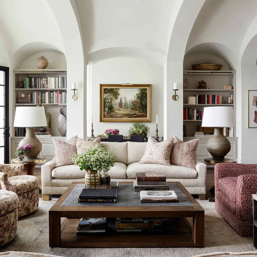Modern Grandmillennial Living Room Design That Feels Fresh